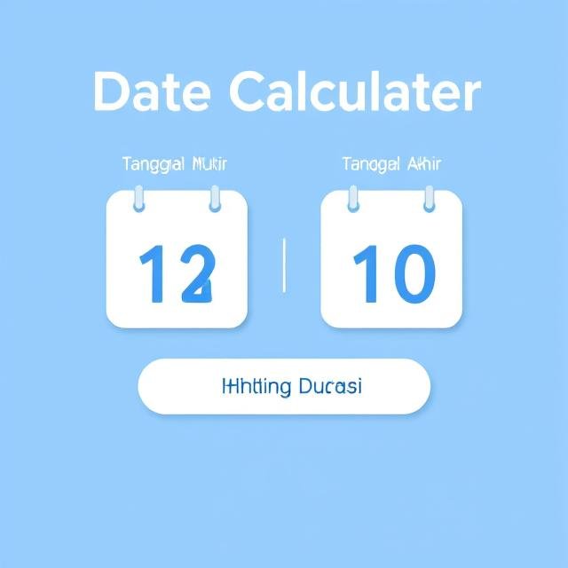 Kalkulator Tanggal: Hitung Hari Antara Dua Tanggal - Kalender 2026
